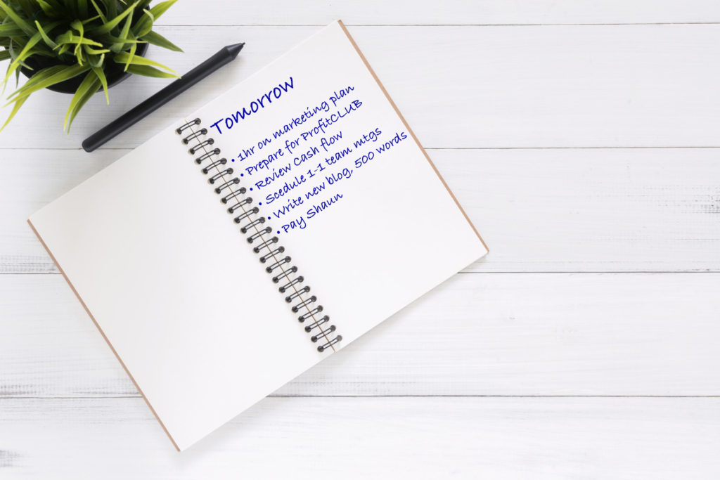 Plan Tomorrow, Today | Business Coaching | ActionCOACH